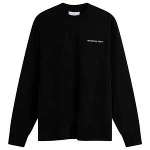 MKI MIYUKI ZOKU Uniform Long Sleeve T-shirt - Black