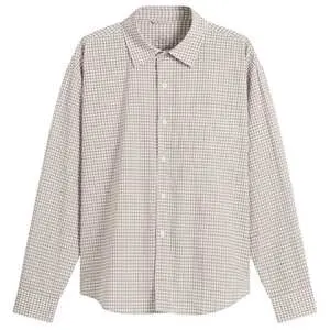 MFPEN Experienced Check Executive Shirt - Brown