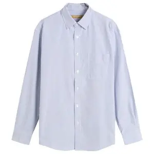 FRIZMWORKS Og Stripe Oversized Shirt - Blue