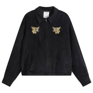 Visvim Norad Brushed Silk Jacket - Black