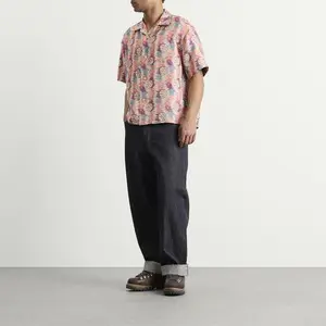 Visvim Crosby Jacquard Silk Shorts Sleeve Shirt | Size: | 100% Linen | End Clothing