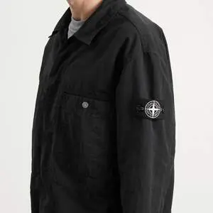 Stone Island Naslan-tc Corrosion Treatment Shirt Jacket