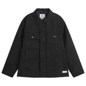 WTAPS Cotton Canvas Work Jacket - Black