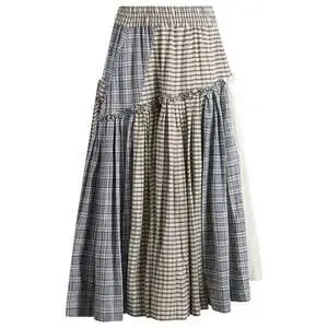 STORY MFG. Precious Patchwork Pine Skirt Exclusive | | 100% Cotton | End Clothing - Multicolor