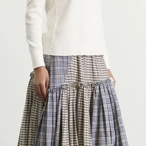STORY MFG. Precious Patchwork Pine Skirt Exclusive | | 100% Cotton | End Clothing