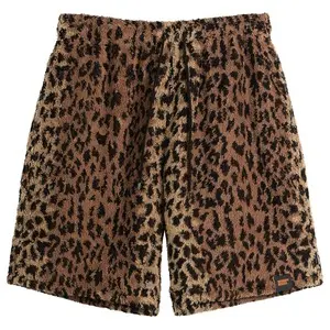 NEIGHBORHOOD X Hippopotamus Terry Cloth Shorts - Leopard