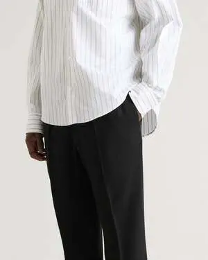 AMI Paris Wool Elasticated Trousers