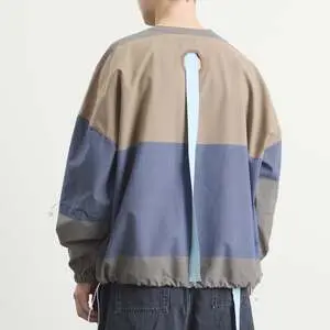 EBIT Patchwork Blouson Sweatshirt