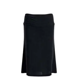PEACHY DEN Kylie Vent Midi Skort - Graphite
