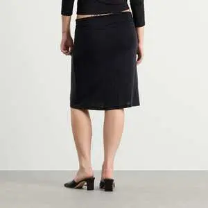 PEACHY DEN Kylie Vent Midi Skort