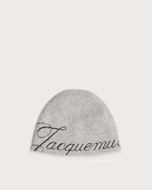 Jacquemus Script Logo Beanie