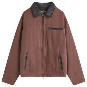 FRIZMWORKS Heavy Canvas Work Jacket - Brown