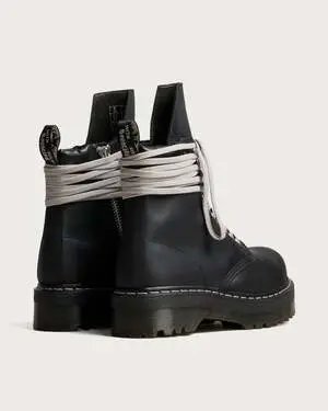 Rick Owens X Dr. Martens Quad Sole Steel Toe Boot