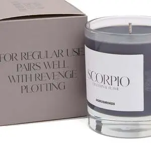 HOROSOAPS Scorpio Candle | 100% Sustainable Soy Wax | End Clothing