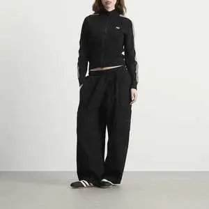 Adidas Crochet Track Top - Black