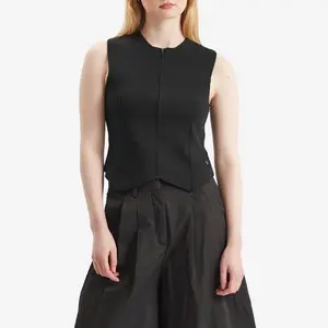 STEL Zip Up Power Knit Vest