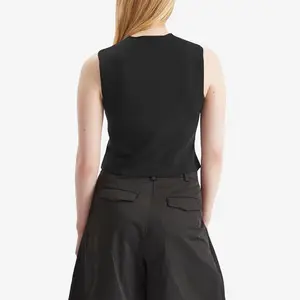 STEL Zip Up Power Knit Vest