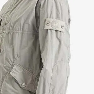 Stone Island Ghost Piece Nylon Smerigliato Shorts Parka Jacket