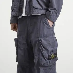 Stone Island Faded Camo Ripstop-tc Cargo Trousers