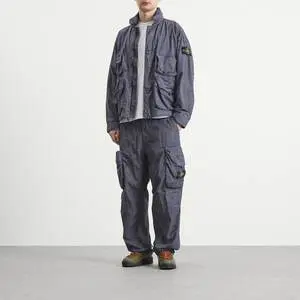 Stone Island Faded Camo Ripstop-tc Cargo Trousers