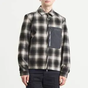 Moncler Cornisello Check Shirt Jacket
