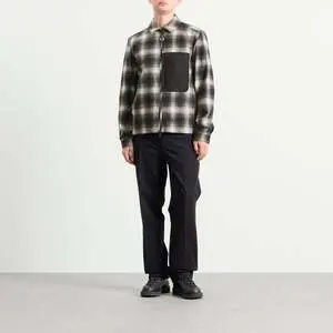 Moncler Cornisello Check Shirt Jacket