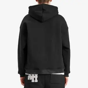 ANNIE HOOD Logo Zip Hoodie