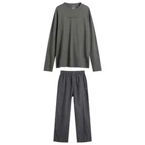 Calvin Klein Flannel Pyjama Set | Size: | 100% Cotton | End Clothing
