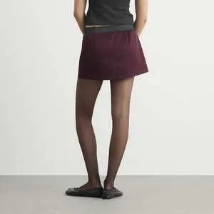 SKIMS Stretch Satin Mini Skirt