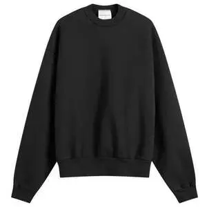 MKI MIYUKI ZOKU Superweight Crew Sweatshirt - Black