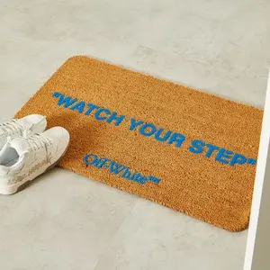 Off-White Quotes Doormat