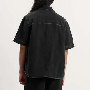 Amiri Script Linen Shirt