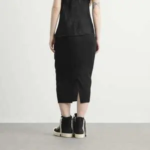 Rick Owens Zipped Shorts Pillar Skirt