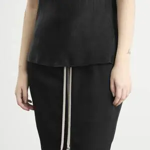 Rick Owens Zipped Shorts Pillar Skirt