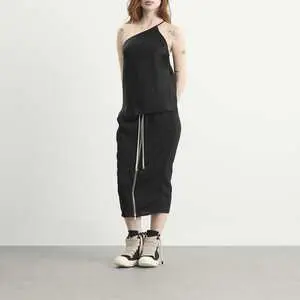 Rick Owens Zipped Shorts Pillar Skirt