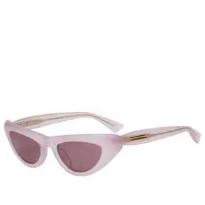 Bottega Veneta Bv1450s Sunglasses - Pink/red