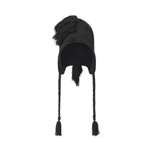 SP5DER Beluga Pom Pom Hat 'granite - Black