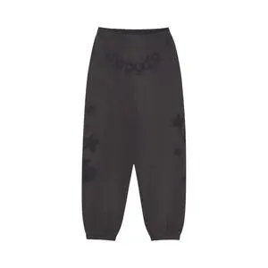 SP5DER Applique Beluga Sweatpant 'granite - Black