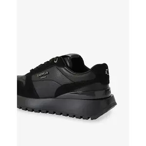 Carvela Delfina Suede And Leather Trainers