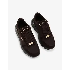 Carvela Delfina Suede And Mesh Trainers