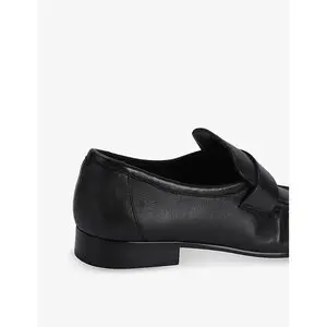 Steve Madden Crimsen Branded Leather Loafers