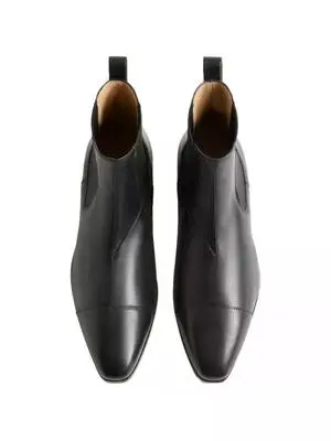 Valentino Garavani Mockers Ankle Boots In Kidskin