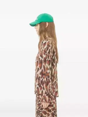 Valentino Garavani Silk Shirt With Animalier Print