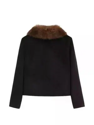 Valentino Garavani Shearling-collar Jacket