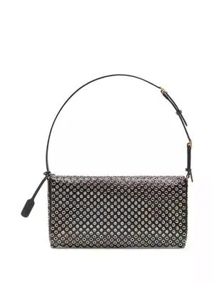Valentino Garavani Devain Eyelet-embellished Shoulder Bag