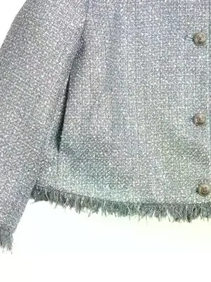 Valentino Garavani Vlogo Signature Fringed Jacket