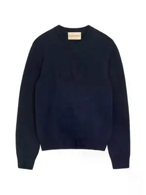 Valentino Garavani Logo-embroidered Sweater