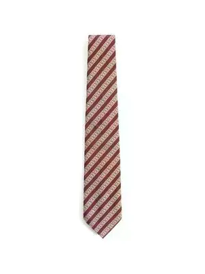 Valentino Garavani Vlogo Jacquard Silk Tie - Red