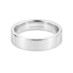 OUTRAGE LONDON Band Ring - Silver