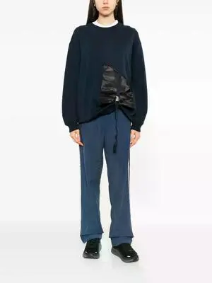 PORTS V Buckle-detail Sweatshirt